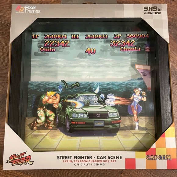 pixel frames | Art | Pixel Frames Street Fighter Car Scene | Poshmark